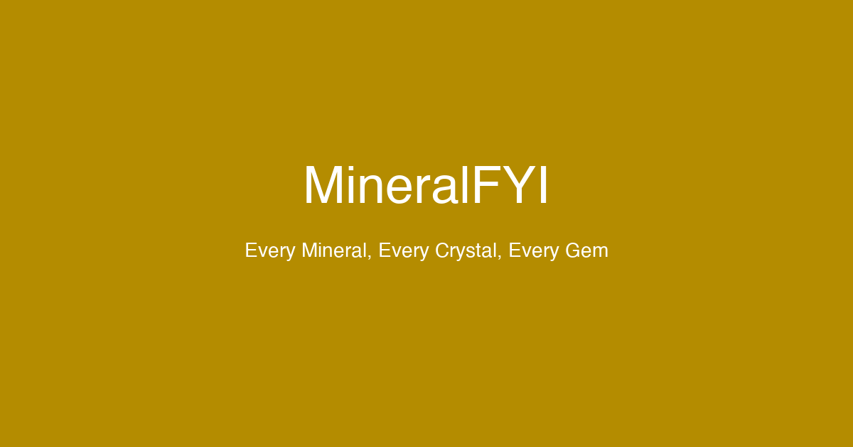 The Gemstone Encyclopedia & Identification Guide — GemFYI